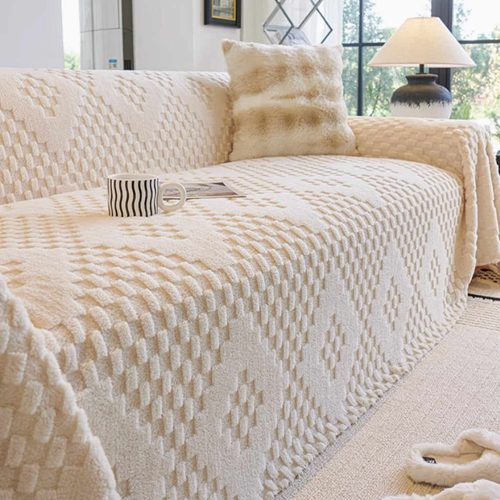 Cozy Diamond Texture Sofa/Couch Cover – The Slashop